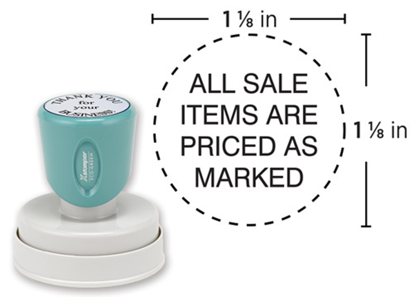 stampersDIRECT - Xstamper® N49 Pre-inked Round Stamp stampersDIRECT - Xstamper® N49 Pre-inked Round Stamp